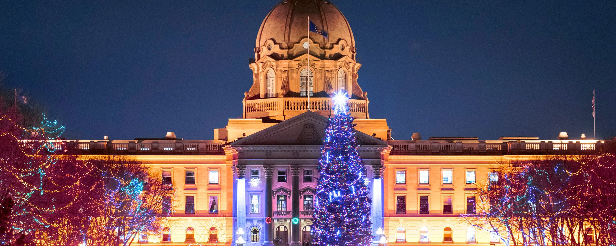 Celebrate The Season At The Alberta Legislature Winter City Edmonton